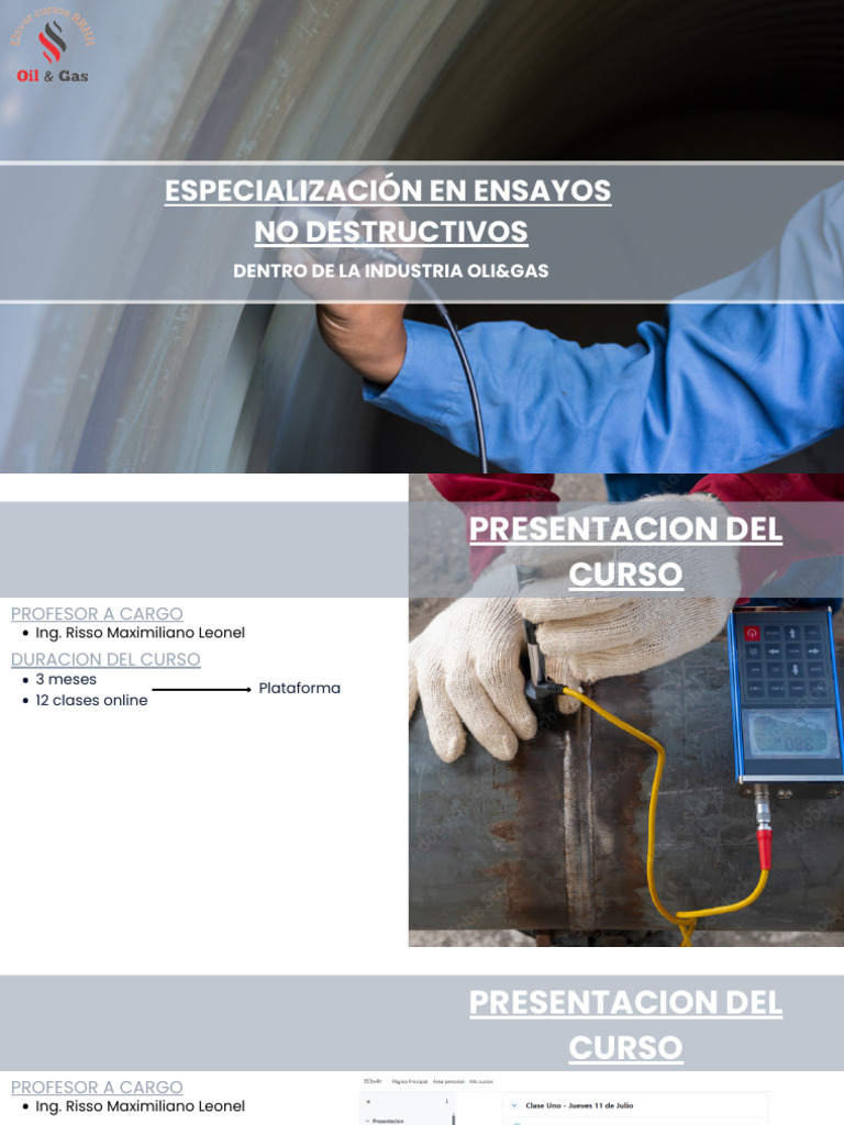 Presentacion Ensayos No Destructivos | PDF | Pruebas no destructivas ...