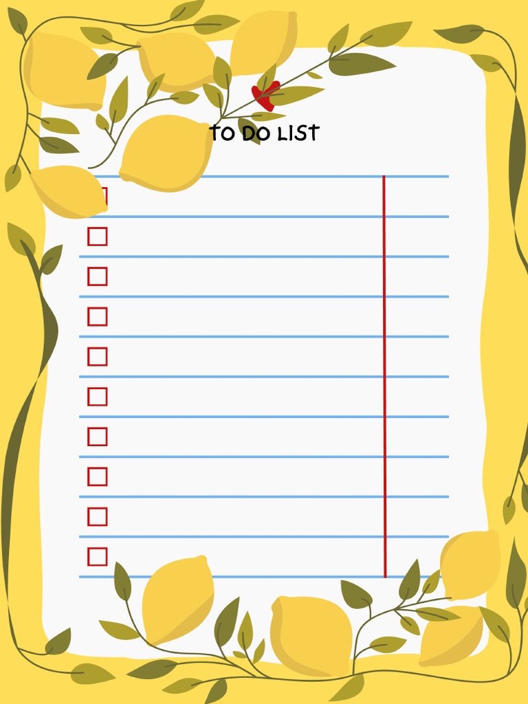 Checklist Lemon | PDF