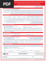 Account Modification Form | PDF | Debit Card | Banks