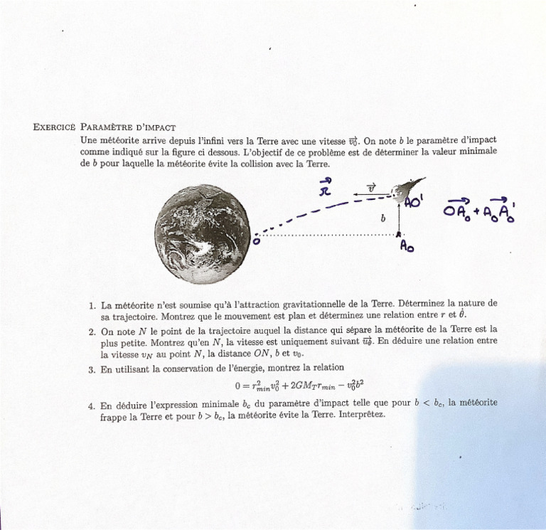 Force centrale | PDF