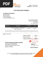 Facture de location de voiture Sixt | PDF | Documents commerciaux