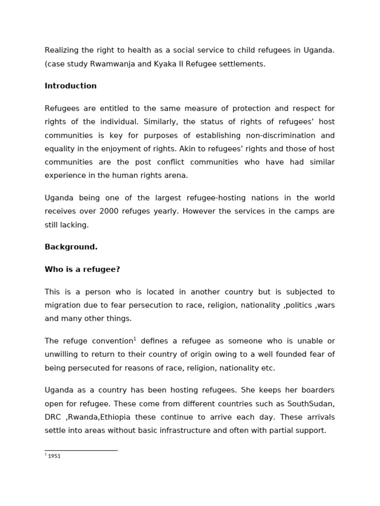 research on refugees | PDF | Refugee | Refugees Of The Syrian Civil War