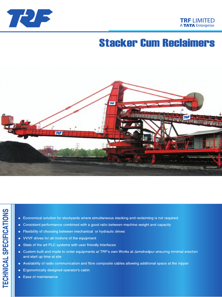 Stacker Cum Reclaimers | PDF