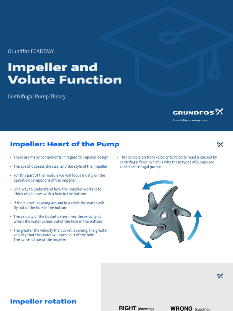 Centrifugal Pump Operation Explained | PDF | Pump | Applied And ...