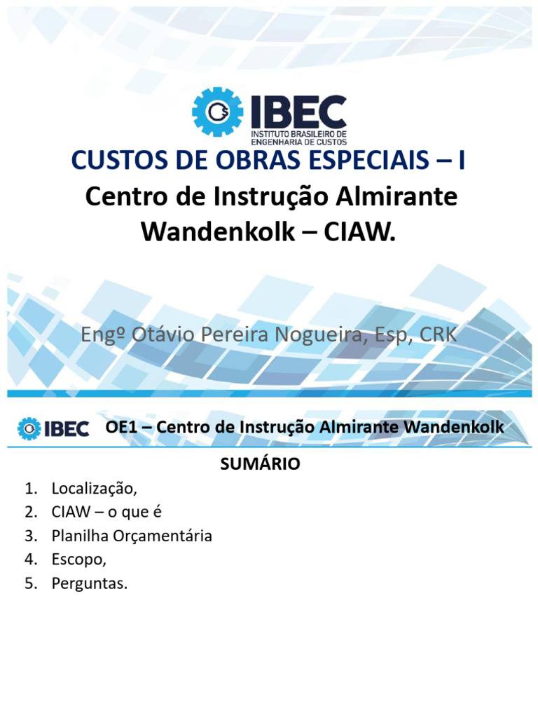 1.5-Aula Oe1 - Ciaw - Alunos | PDF