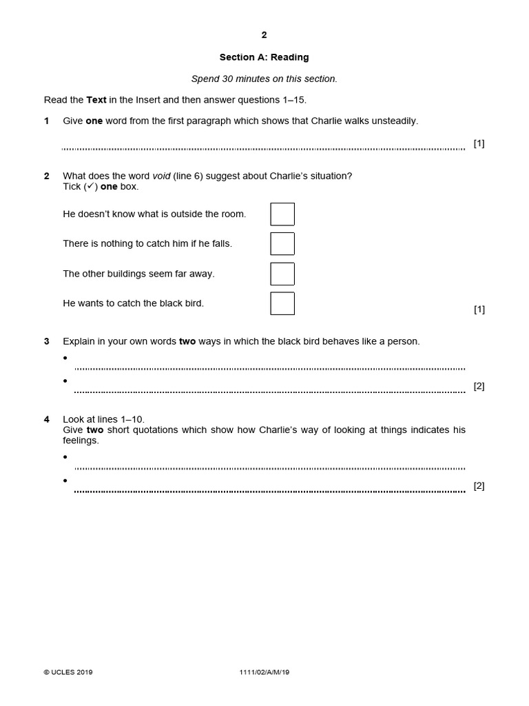 Charlie's Journey: A Reading Comprehension Guide | PDF