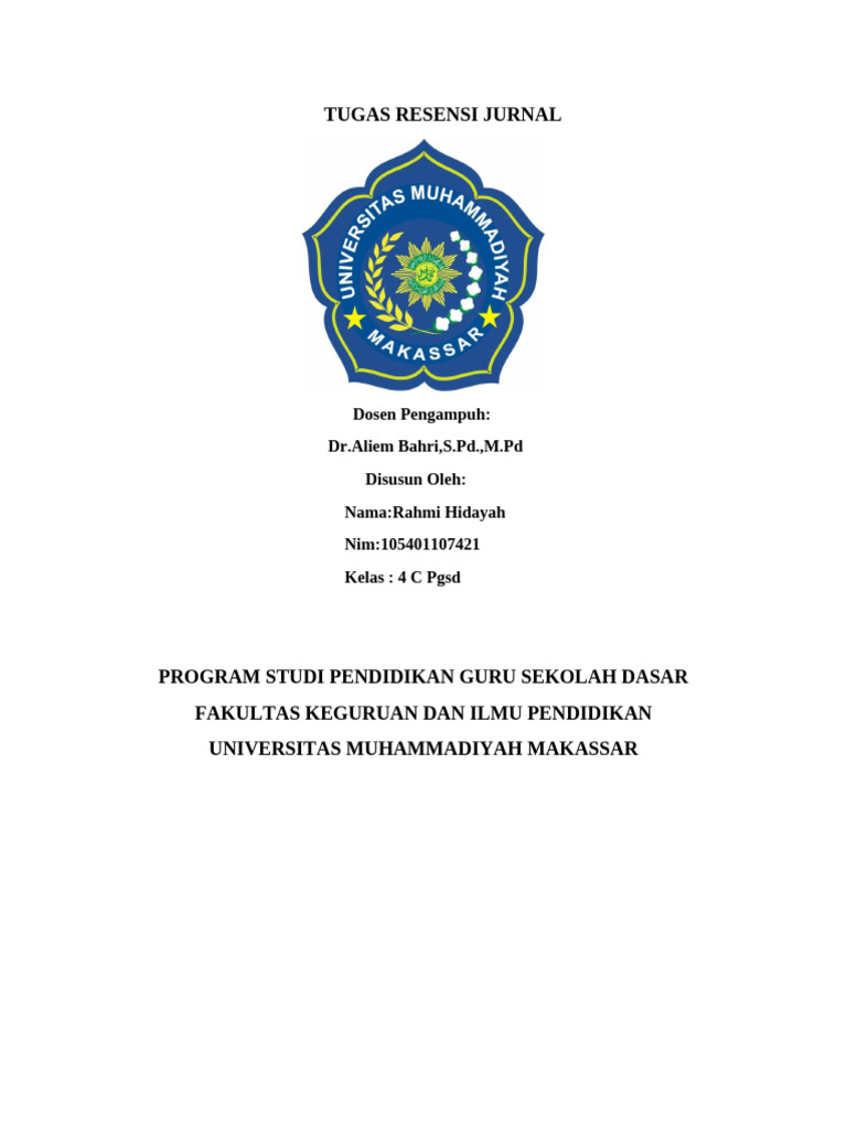 Tugas Final Rahmi Hidayah-1 | PDF