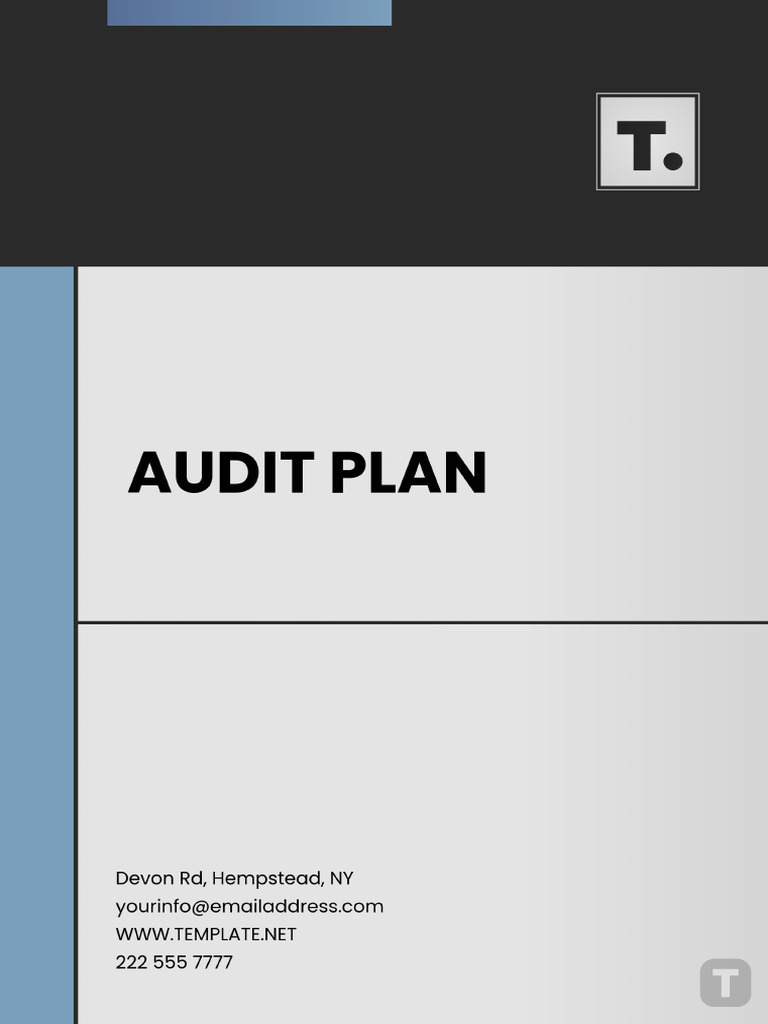 Audit Plan Template | PDF