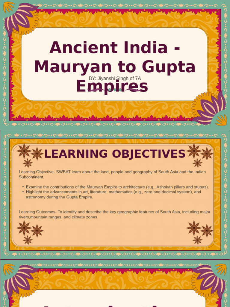 indian empires.pptx | PDF | Ashoka