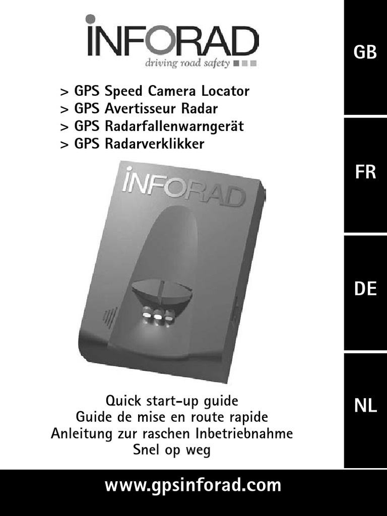 Avisador Inforad V2 | PDF | Global Positioning System | Electronics