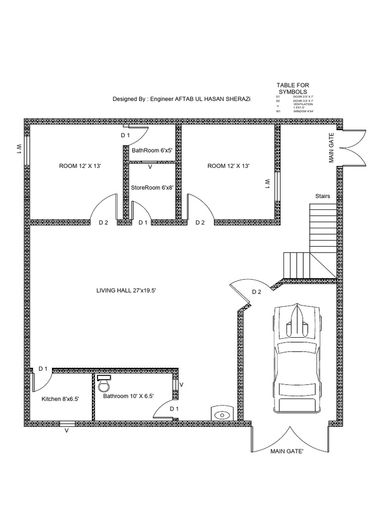 AFTAB HOUSE PLAN (1) | PDF AFTAB HOUSE PLAN (1) | PDF