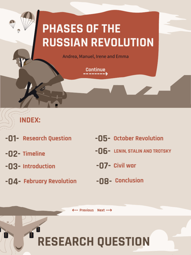 PHASES OF THE RUSSIAN REVOLUTION | PDF | Leon Trotsky | Vladimir Lenin