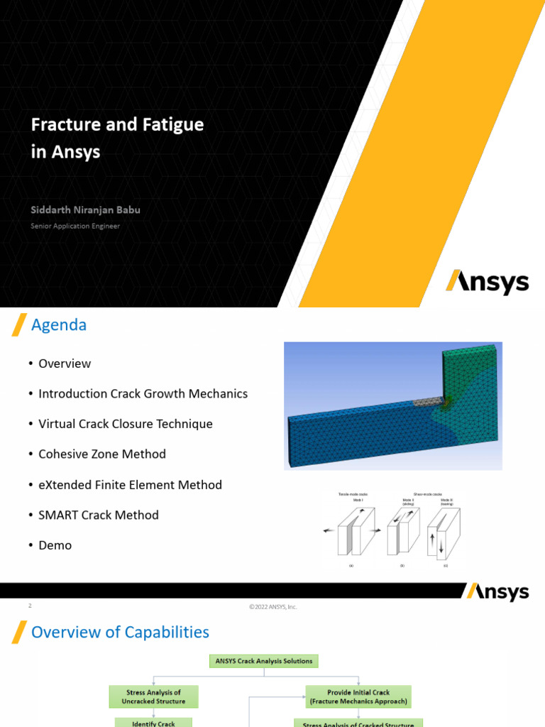 Fracture and Fatigue in ANSYS | PDF | Fracture Mechanics | Fracture