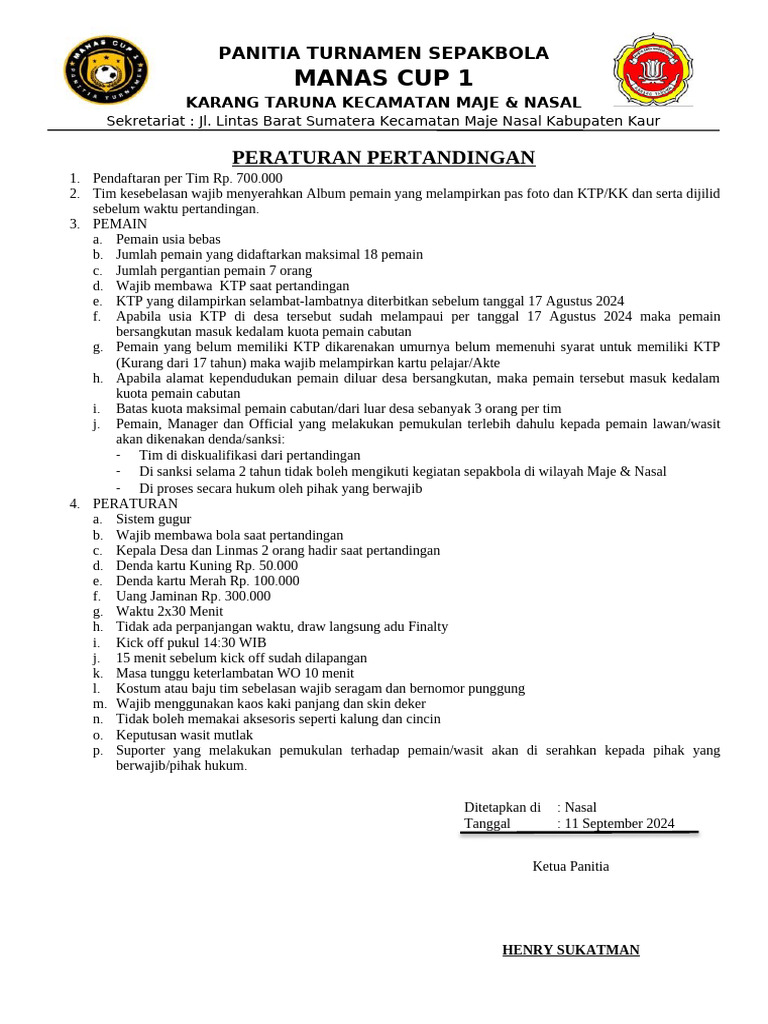 PERATURAN | PDF