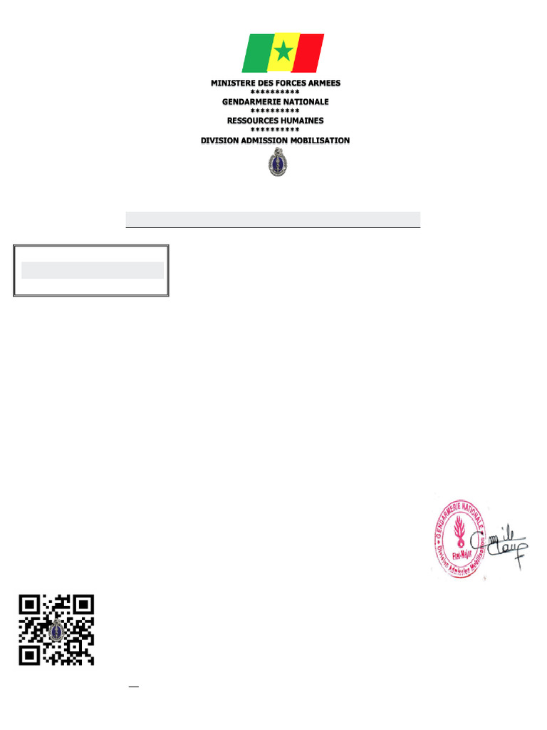 Convocation Concours ESOGN 2025 | PDF
