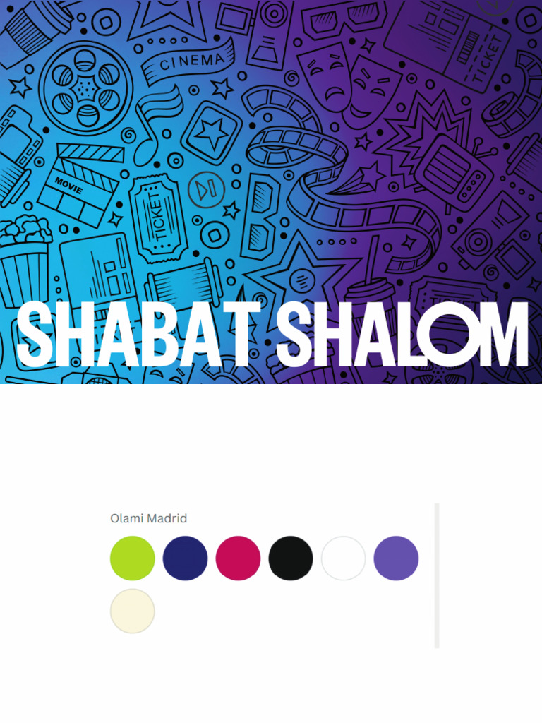 Individuales ShabatON | PDF