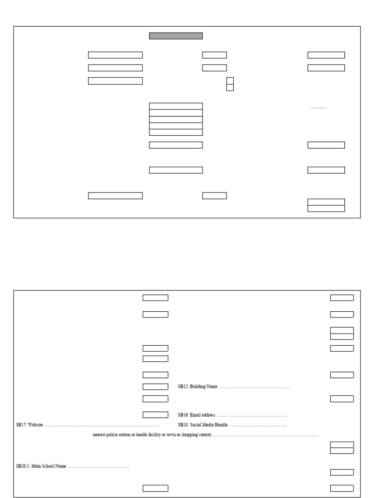 6 2024 School Census ADVANCE Questionnaire Secondary FINAL | PDF ...
