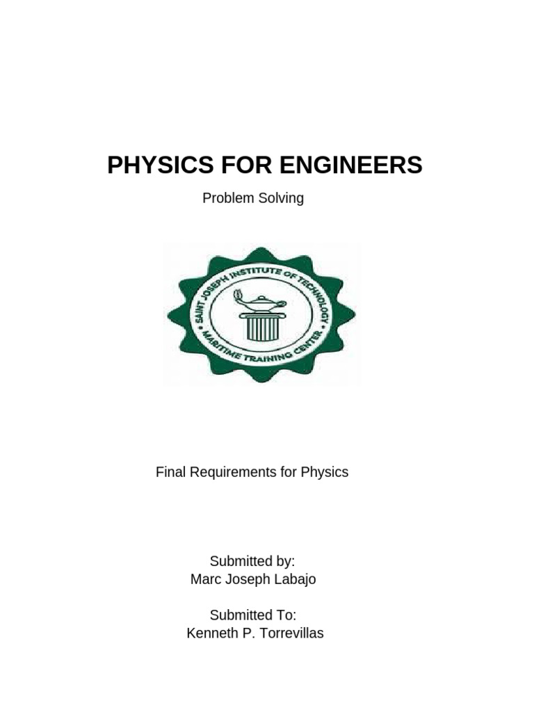 Physics For Engineers | PDF