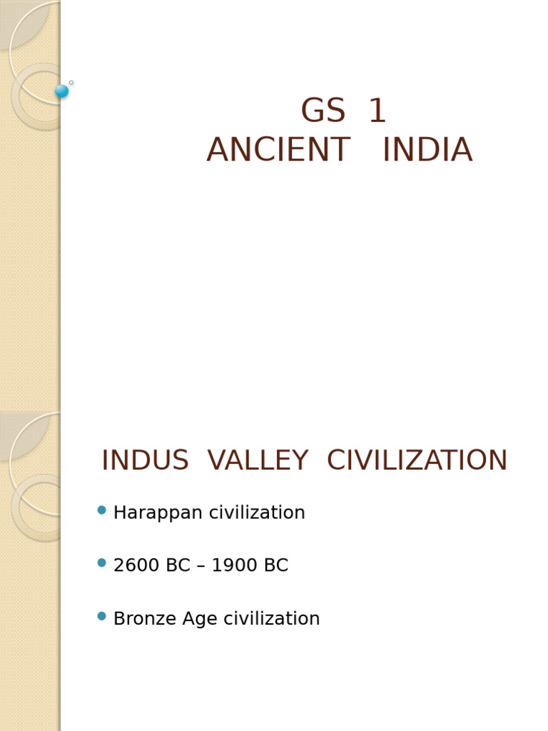 Indus Valley Civilization | PDF