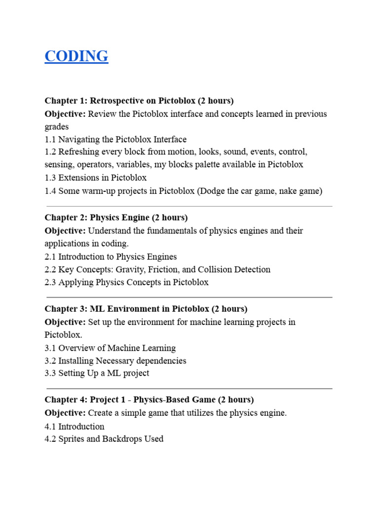 Pictoblox & Robotics Coding Guide | PDF | Arduino | Electric Motor