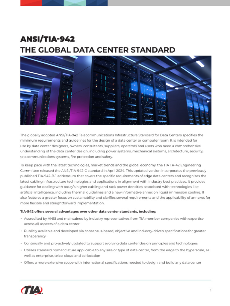 Data Centers Brochure - 040124 | PDF | Data Center | Infrastructure