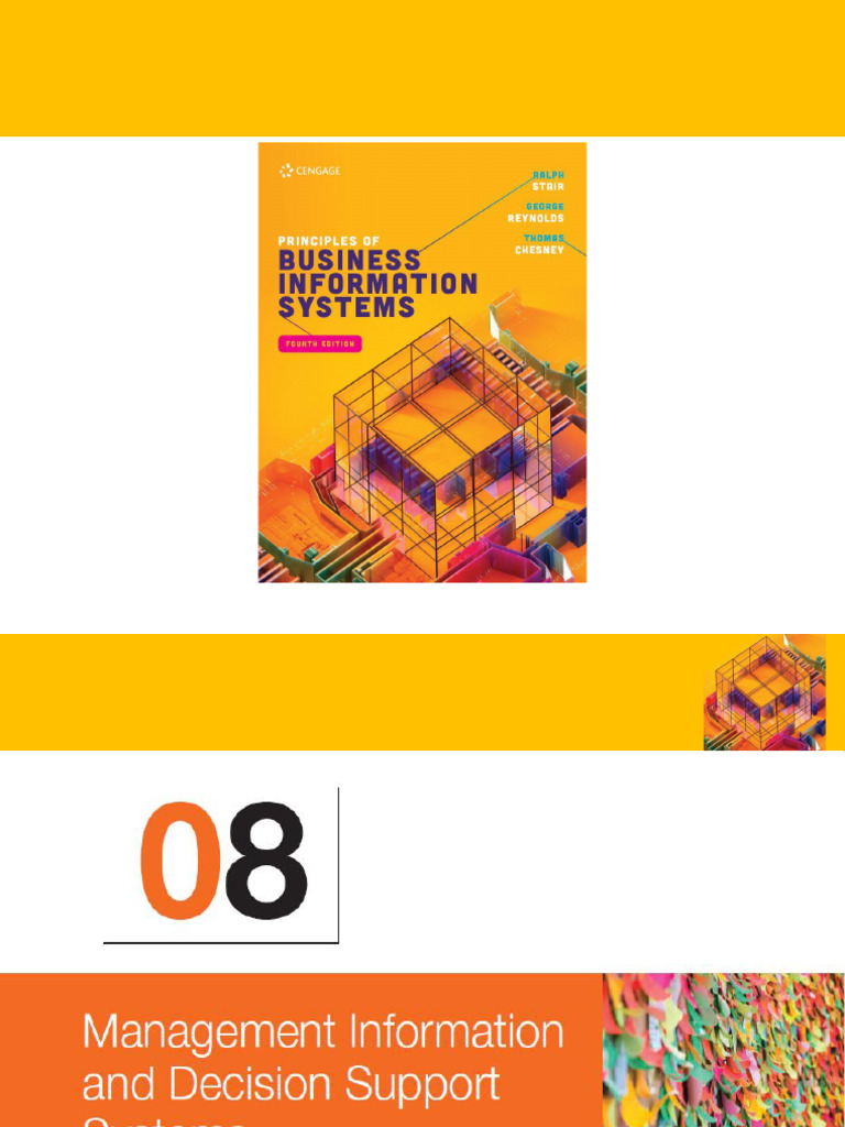 Topic 8-Management Information Systems and DSS | PDF | Decision Support System | Information ...
