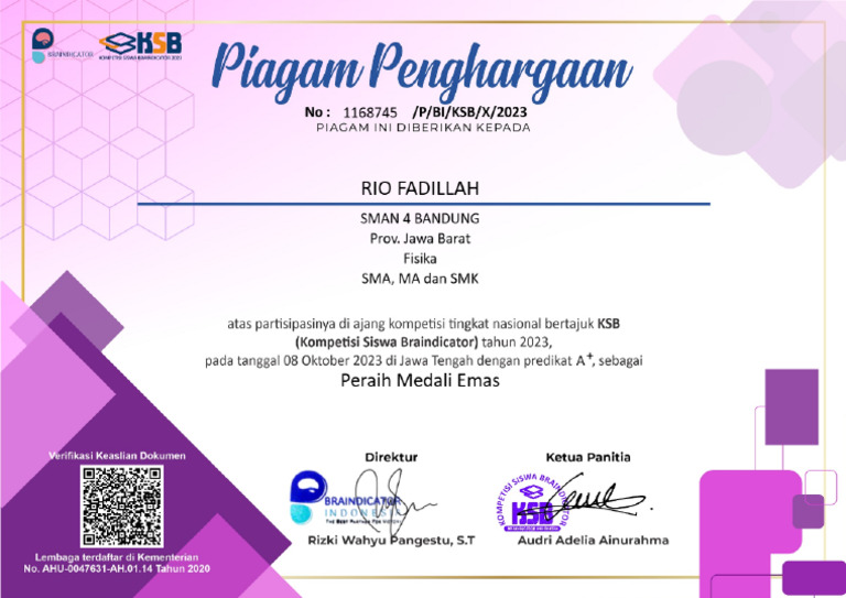 piag_Fisika - KSB 2023 (1) | PDF