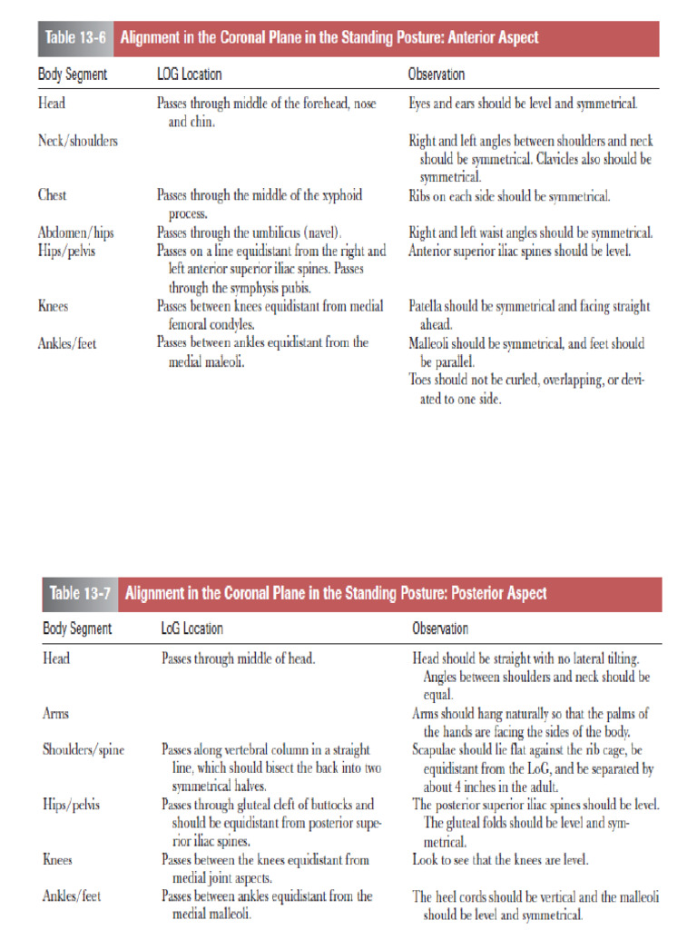 Posture 1 | PDF