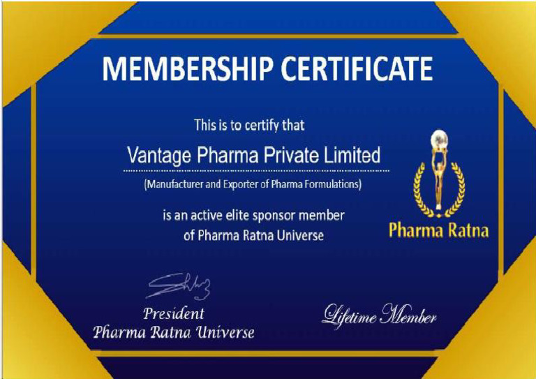 PR Certificate | PDF