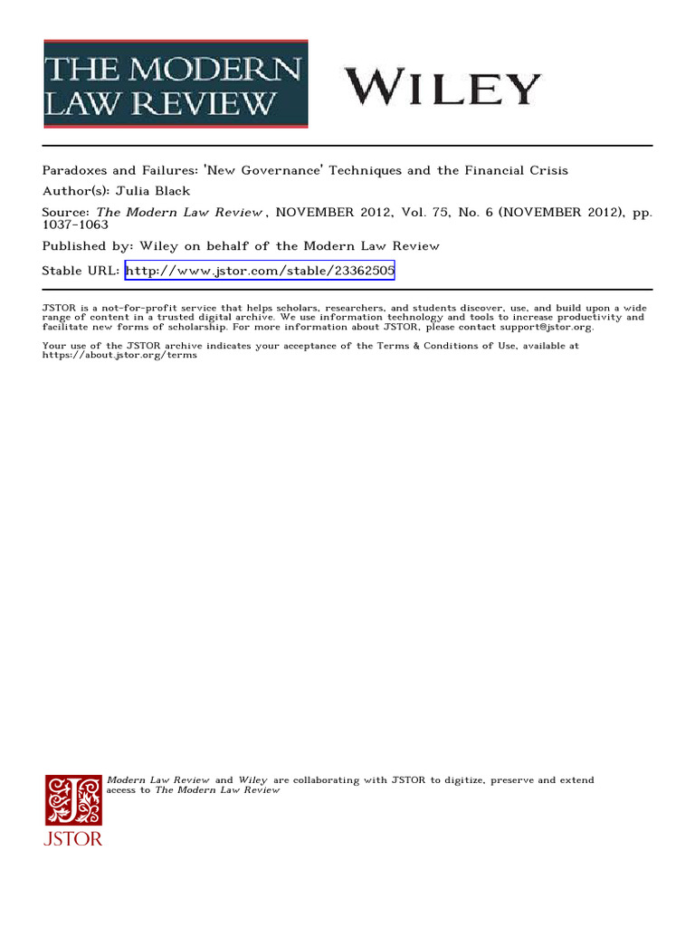 Paradoxes and Failures | PDF | Banks | Regulatory Compliance