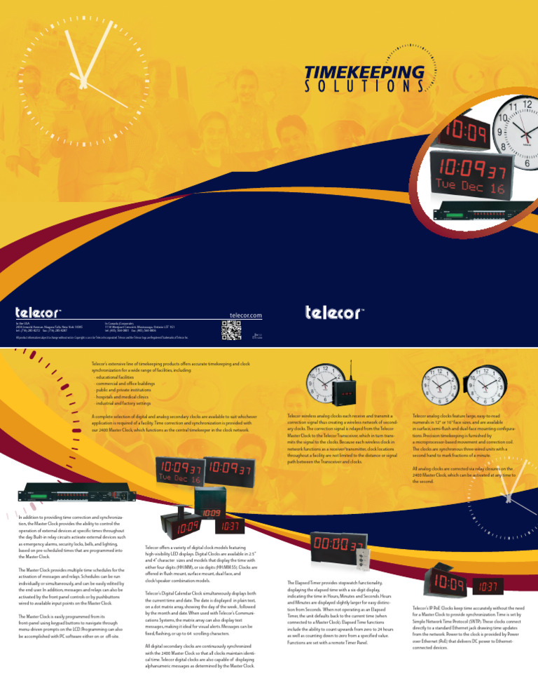 Timekeeping | PDF | Clock | Timer