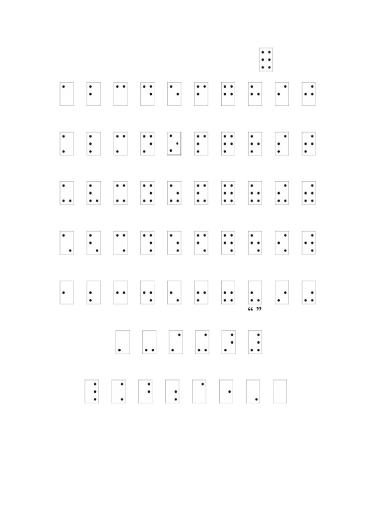 Alfabeto braille (2) | PDF