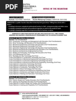 Program Listing 2025 | PDF | Bachelor's Degree | Educational Stages