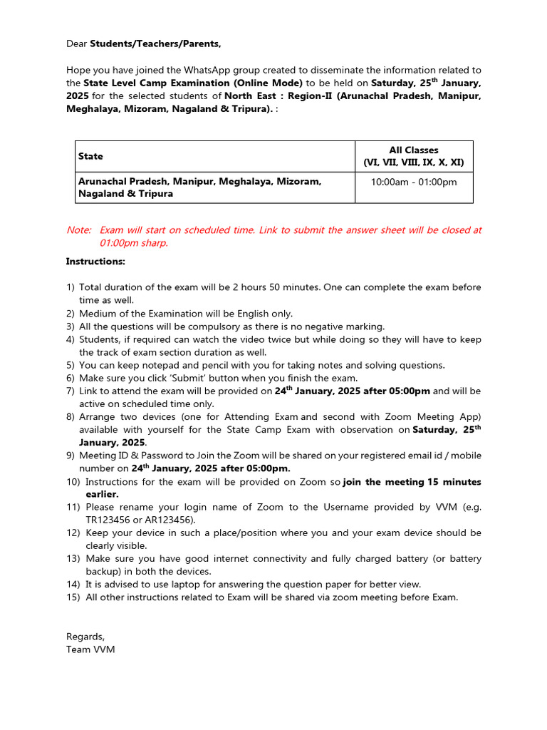 Instructions | PDF