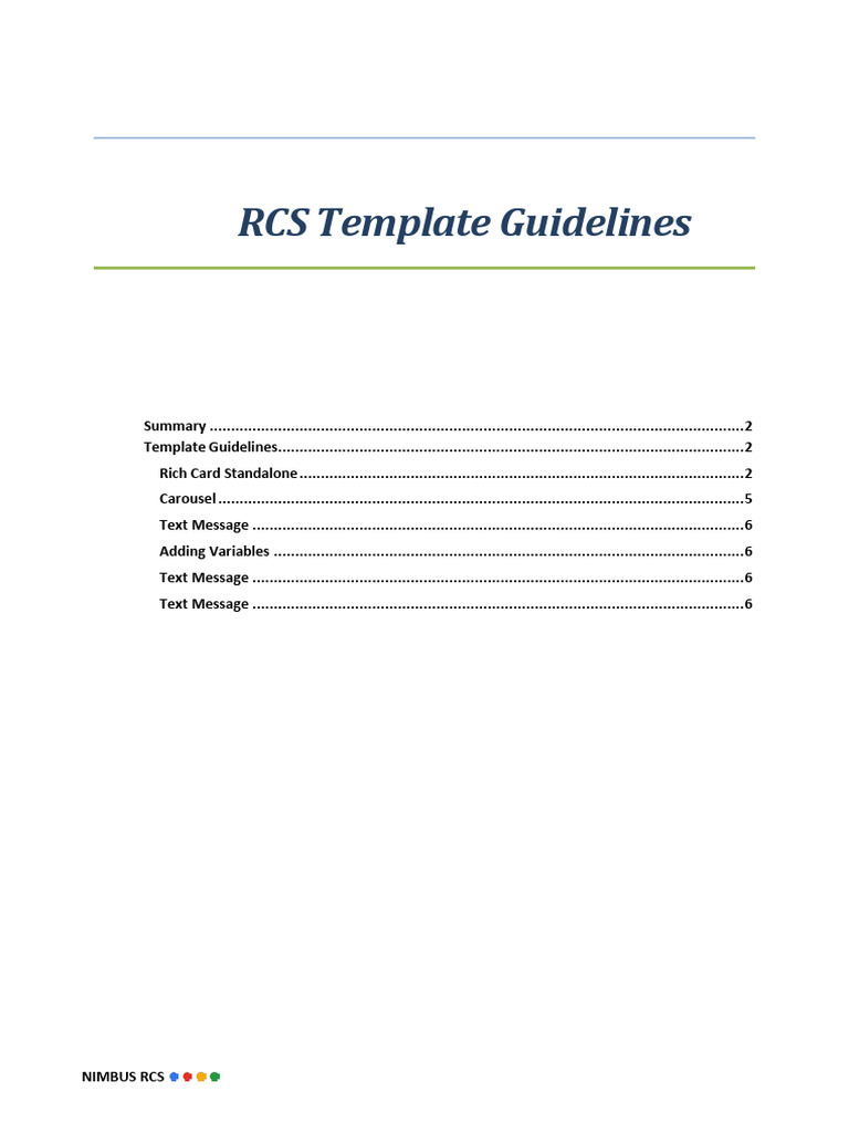 RCS_Template_Guidelines | PDF | File Format | Computer Graphics