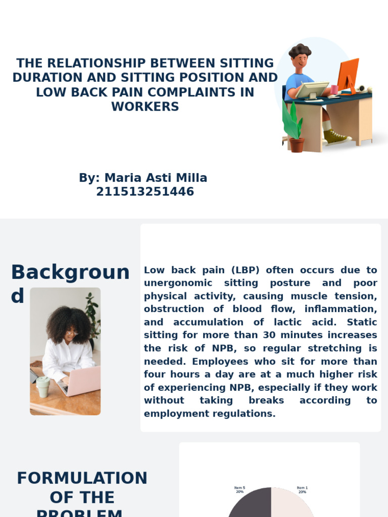 Bahasa Inggris Maria Fix | PDF | Sampling (Statistics) | Low Back Pain