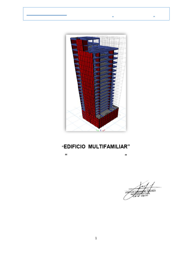Memoria de Calculo Edificio TR | PDF | Viga (Estructura) | edificio