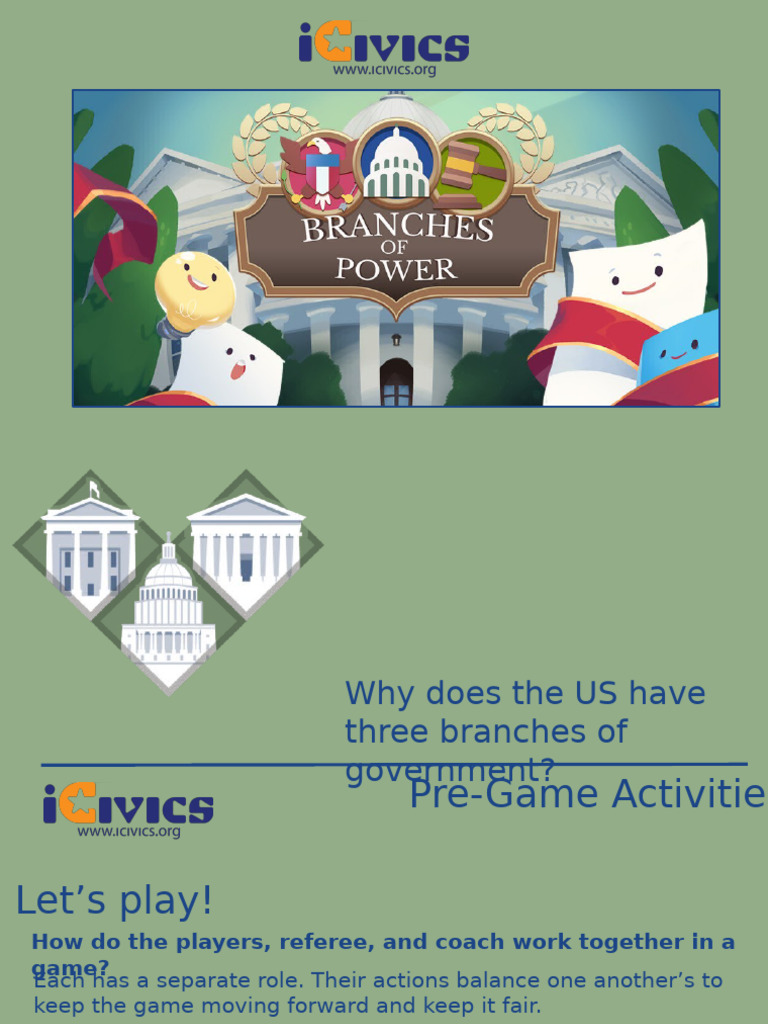 Branches of Power Extension Pack Slides | PDF | Presidents Of The ...