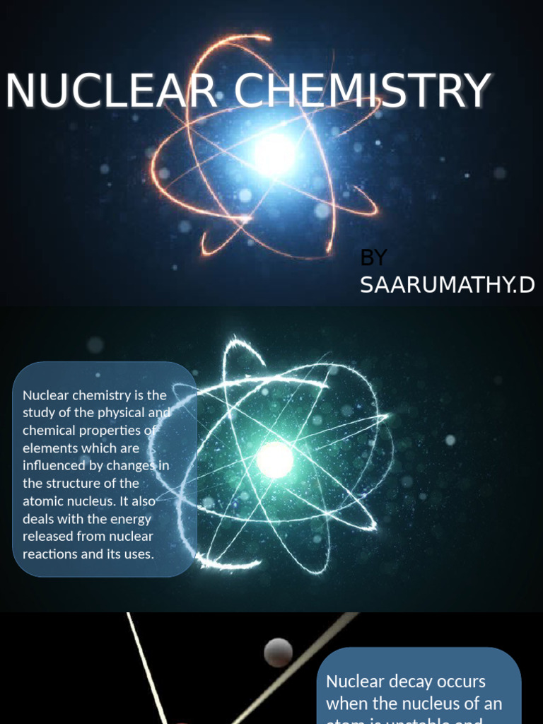 Understanding Nuclear Chemistry Basics | PDF | Radioactive Decay ...