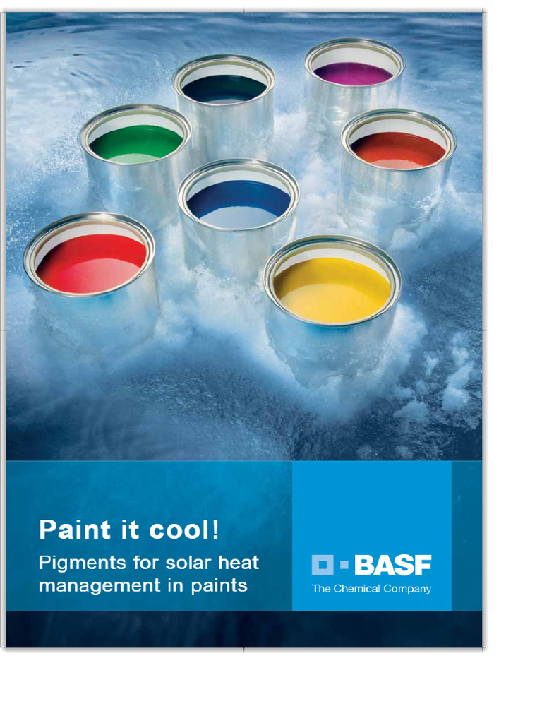 Paint It Cool! Pigments For Solar Heat Management in Paints PDF | PDF