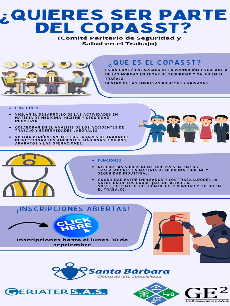 Convocatoria para El COPASST | PDF