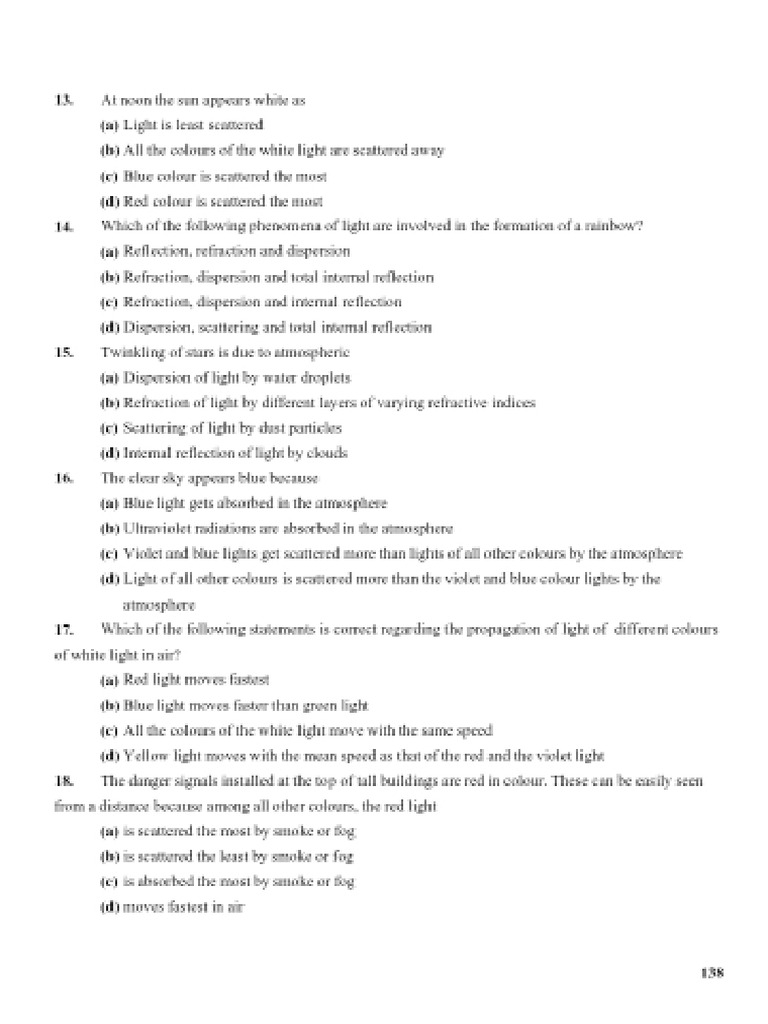 Science Class 10 | PDF