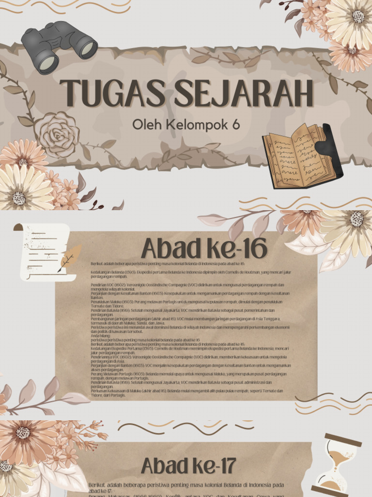 Kelompok 6 Sejarah | PDF