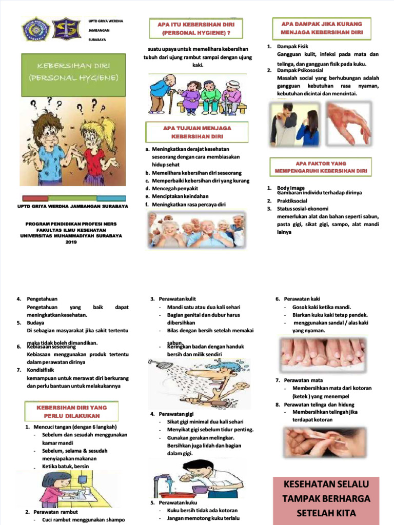 Pdf Leaflet Personal Hygiene Compress Pdf