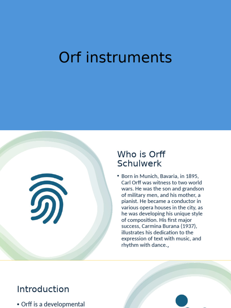 Understanding the Orff Approach to Music | PDF