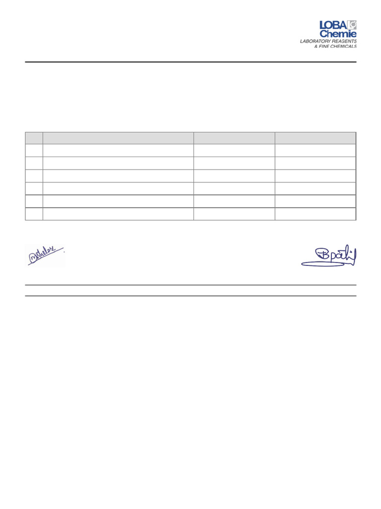 Coa 05830 Sample | PDF