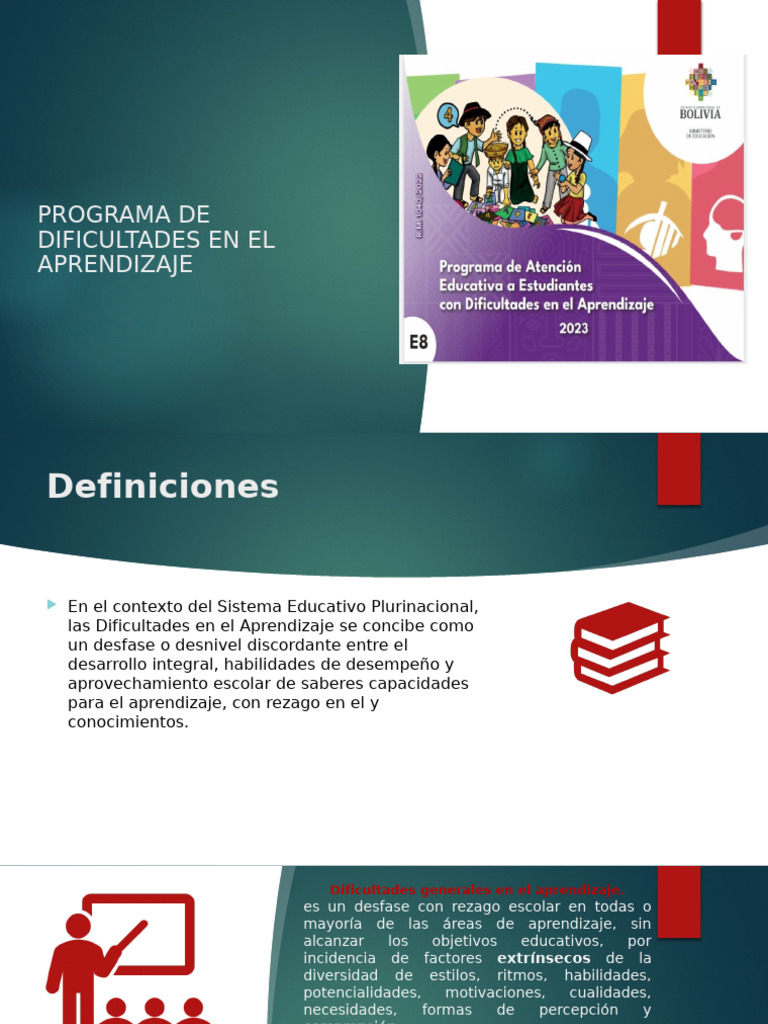 Dificultades en El Aprendizaje. | PDF | Dislexia | Aprendizaje