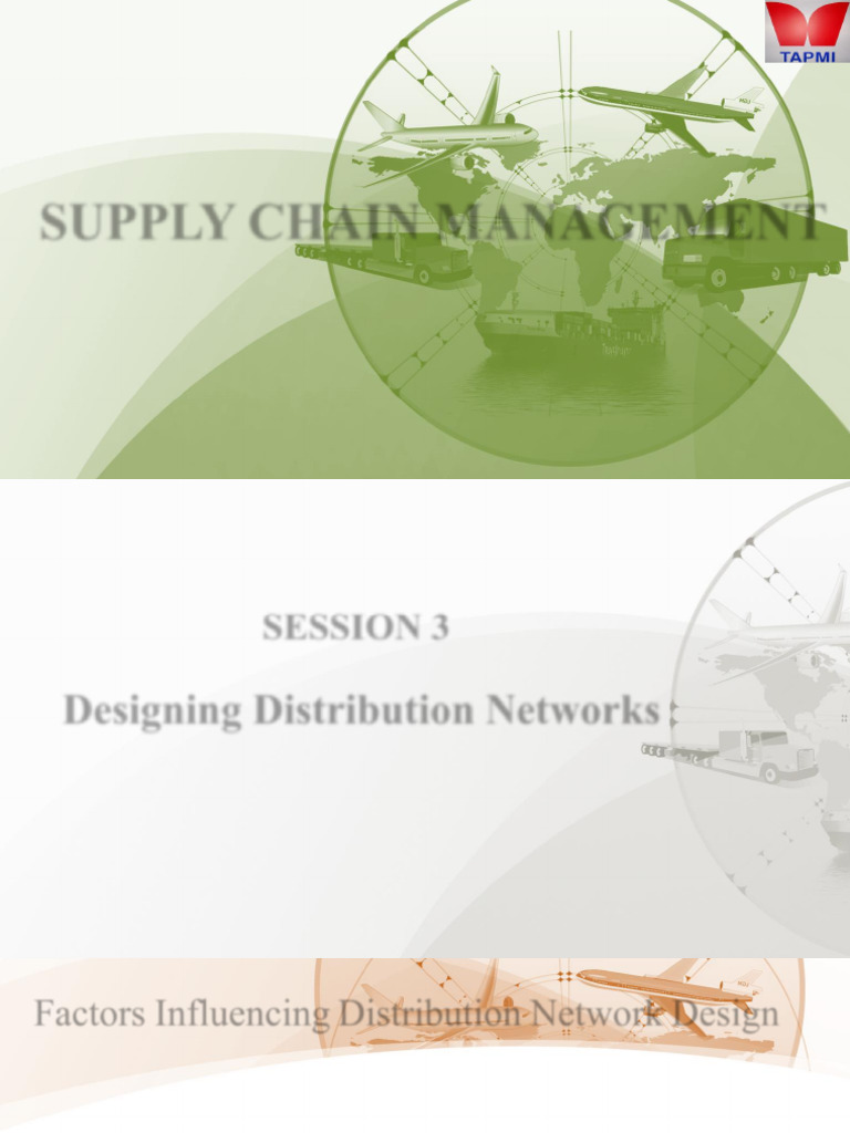 SCM_3 (1) | PDF | Delivery (Commerce) | Inventory