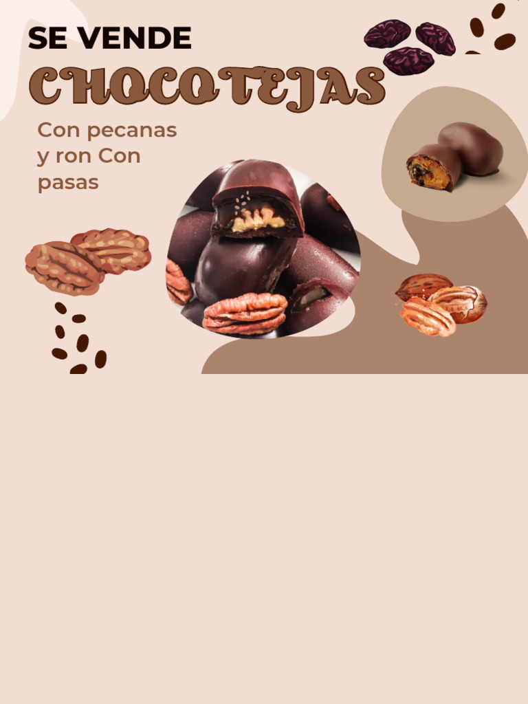Venta de Chocotejas con Pecanas y Ron | PDF