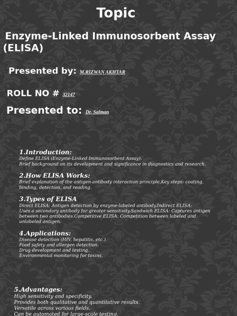 M Yousaf Khan Khattak | PDF | Elisa | Life Sciences